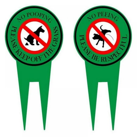 Choosebetter No Poop Dog Signs | Stop Dogs From Pooping On Your Lawn ...