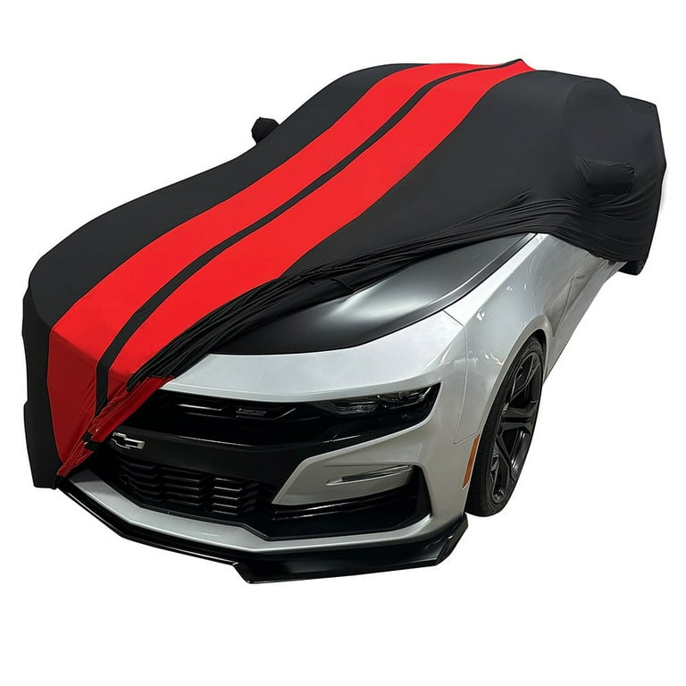 2022 Camaro Black With Red Stripes