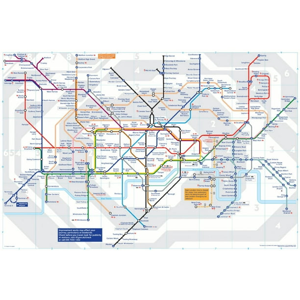 London Tub Map