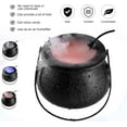 Halloween Mist Maker Fogger with Witch Cauldron, Fog Machine Atomizer ...