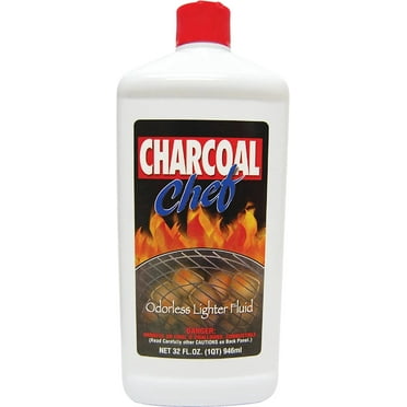 Expert Grill Charcoal Lighter Fluid, Odorless Lighter Fuel, 32 oz ...
