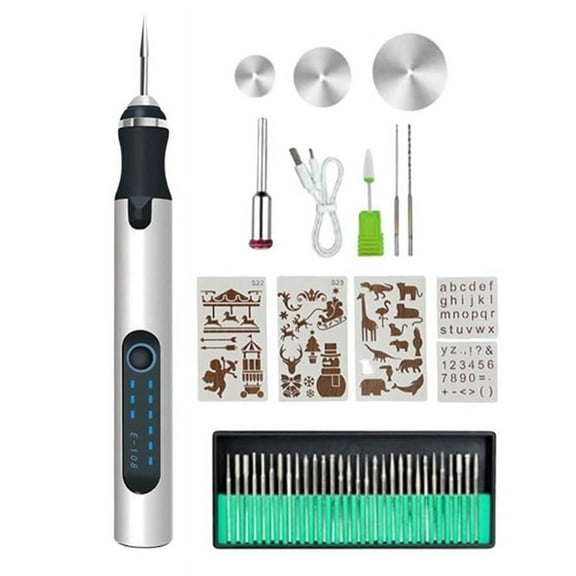 Resparked Customizer Engraving Pen, Cordless Etching Tool, Engrave on Wood, Metal, Glass ...