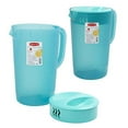 Rubbermaid, Pitcher, 1 Gallon Pitcher, Blue, 1 gal, convenient for ...