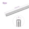 CERPXFF-5 Pack M8x200mm Fully Threaded Rod 304 Stainless Steel Right ...