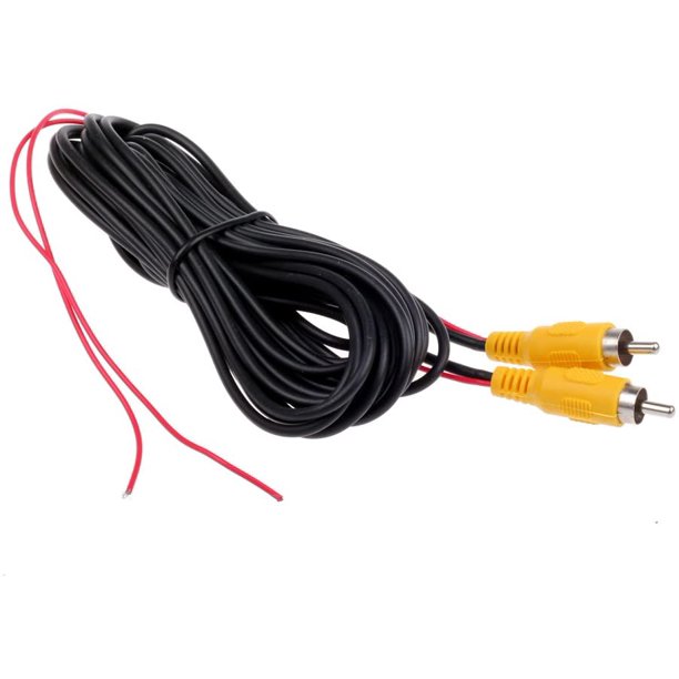 RCA CAR Reverse Rear View Parking Camera Video Extension Cable with ...