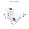 [UL Listed] Cable Matters 2-Pack Ethernet Coupler (RJ45 Coupler Cat6 ...