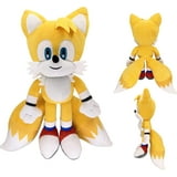 Sonic Miles the Hedgehog Soft Toy, Tails Plush Cuddle Pillow, Stuffed ...