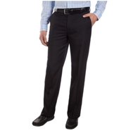 George Men's Microfiber Performance Pleated Dress Pant - Walmart.com