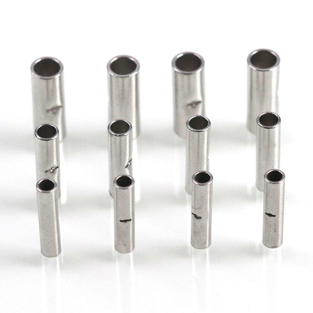 Terminals & Kits MeterMall 240pcs AWG Gauge Non-Insulated Butt ...