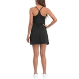 HDE Active Dress with Built-in Shorts, Sleeveless Moisture-Wicking ...