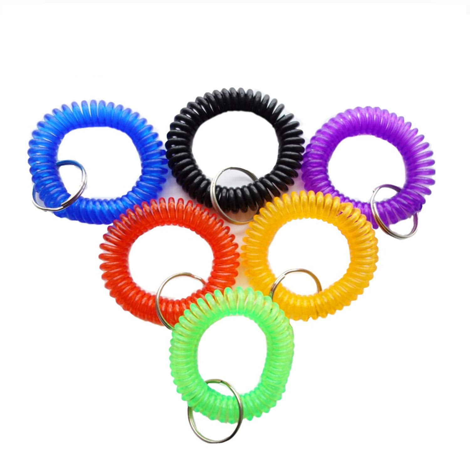 Click here for Pksrgh Pack Of 6 Colorful Spring Spiral Wrist Coil... prices