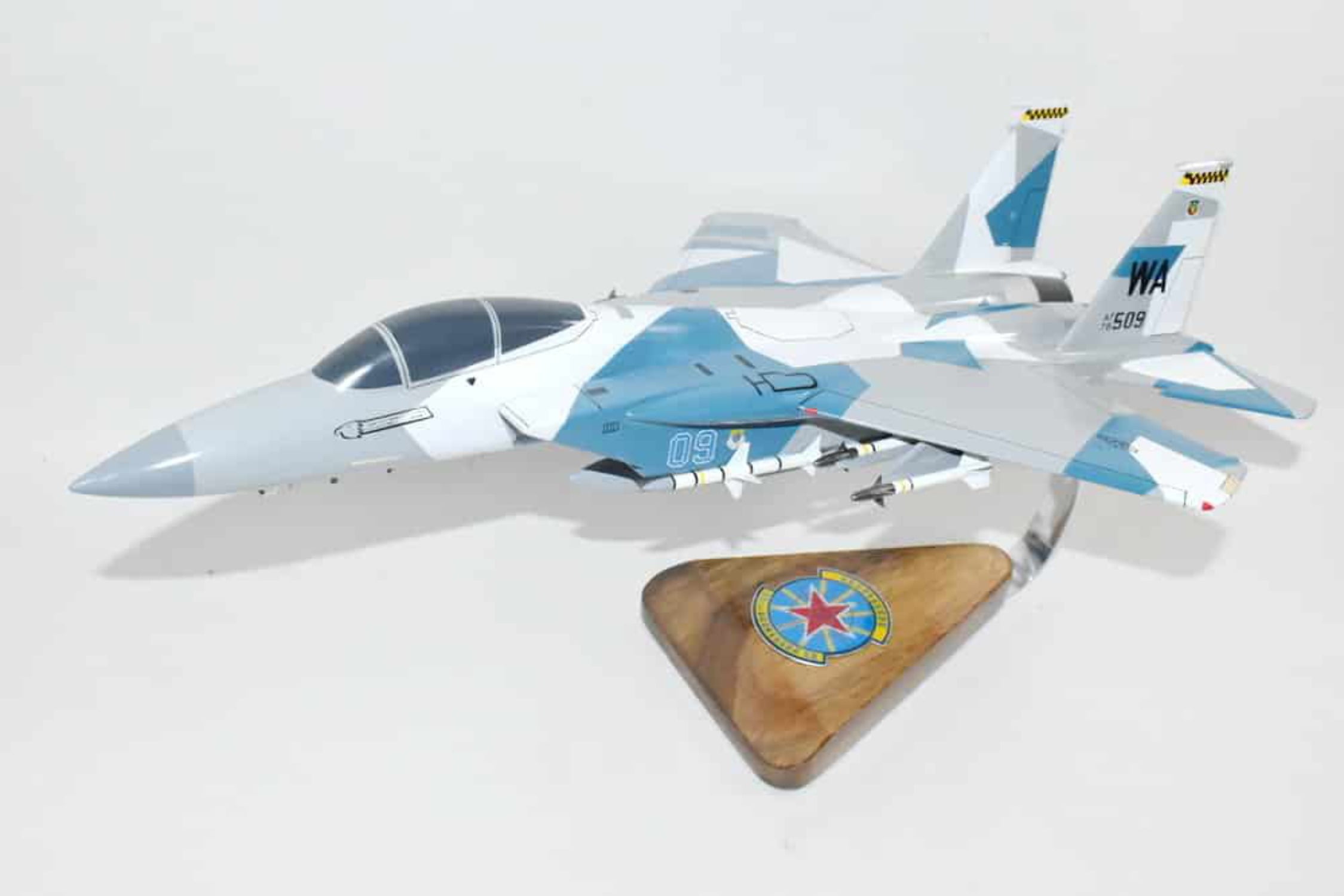 65th Aggressor Squadron Nellis AFB 2012 F-15 Model, 1/42nd (18) Scale ...