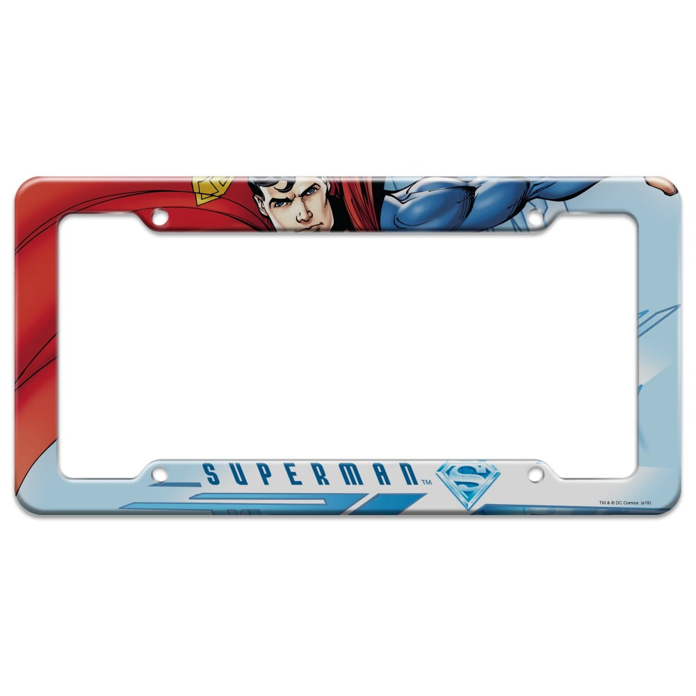 Superman Solitude License Plate Tag Frame - Walmart.com