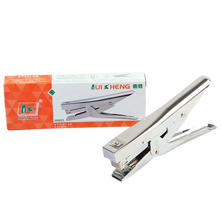 NEWLY All Metal Hand-held Stapler Heavy Duty Rotary Stapler Effortless ...