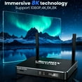 Vseebox Elite Ultra Android TV Box, 4GB RAM 128GB Storage, with Wi-Fi 6 ...