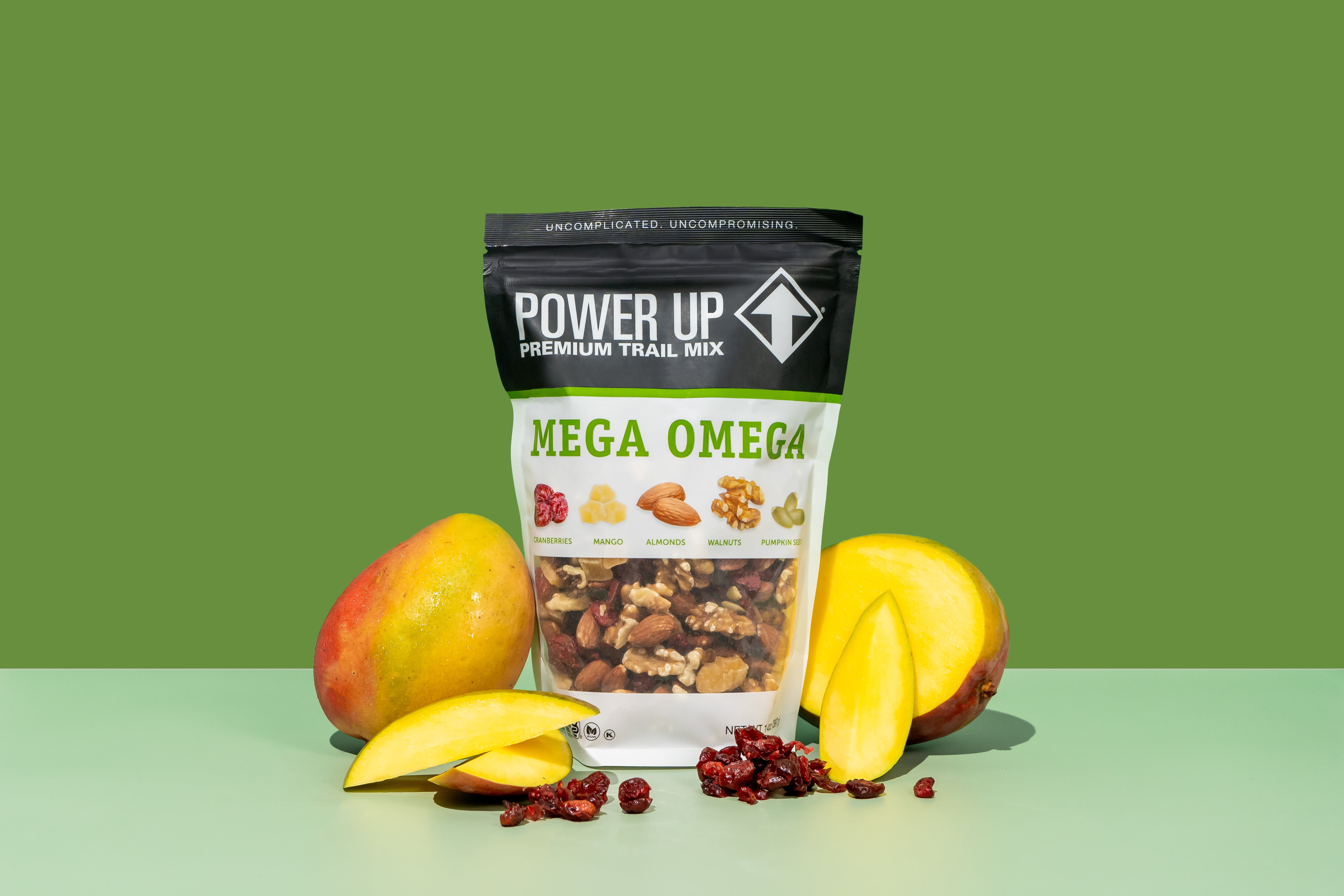 Power Up Mega Omega Trail Mix 14oz, Gluten Free, Vegan, Non-GMO Best ...