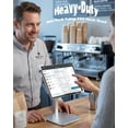 Heavy-Duty iPad Kiosk Stand with Lock and Key Mechanism, Anti Theft ...