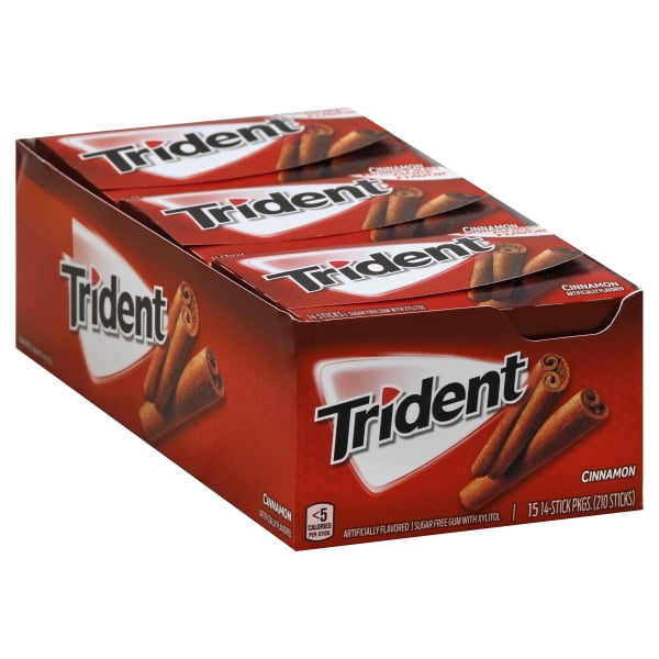 Mondelez Trident Gum, 15 ea - Walmart.com - Walmart.com