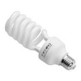45W Spiral Fluorescent Light Bulb with E27 Socket - 5500K Daylight ...