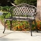Innova Regis Promo Loveseat Cast Iron/Cast Aluminum Outdoor Bench ...