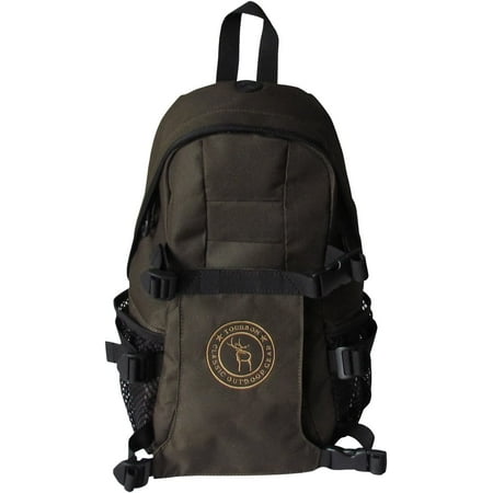 Tourbon Outdoor Hiking Daypack Hunting Backpack with Rifle Holder Green ...