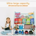 Kids Bookshelf Toy Storage, Bookcase Shelf for Children Room, 5-Tier ...