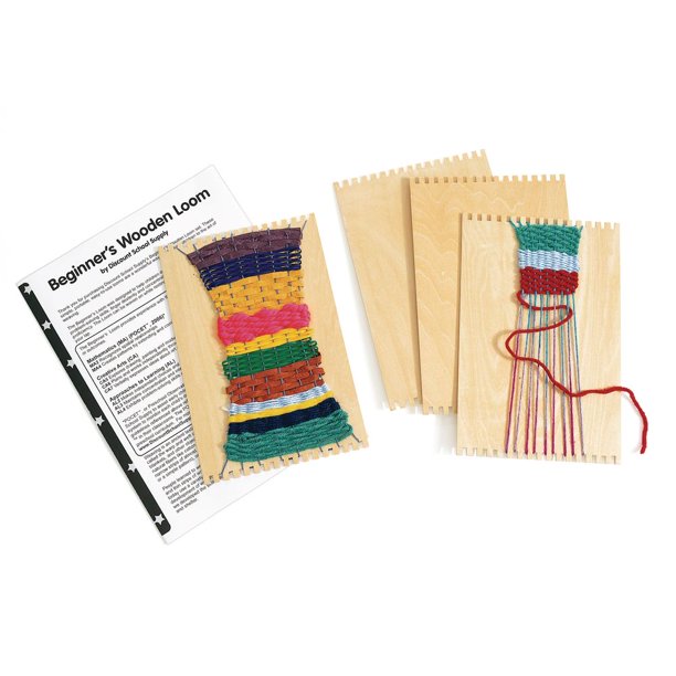 Colorations? Beginner's Wooden Loom- Set of 12 - Walmart.com