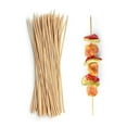 Decorrack 100 Bamboo Skewer Sticks, 12 Inch, BBQ, Grilling, Kabob, Pack ...