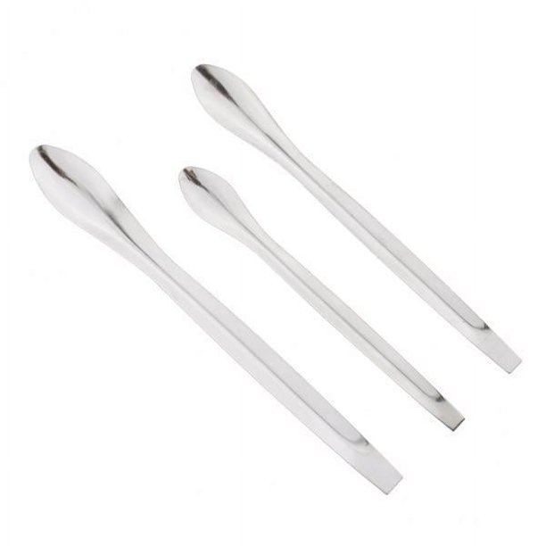 Bunblic 3x3 Pieces Metal Handmade Little Lipstick Spoon Lip DIY ...