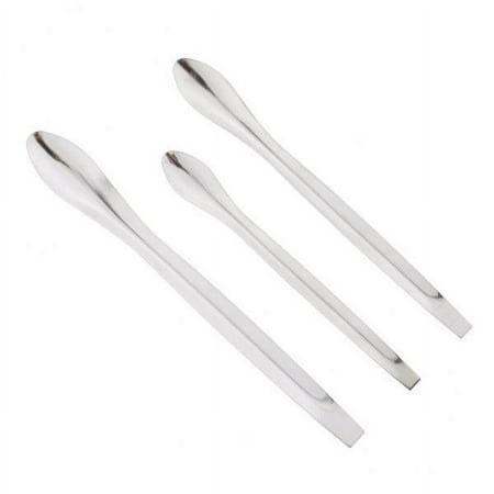 Bunblic 3x3 Pieces Metal Handmade Little Lipstick Spoon Lip DIY ...