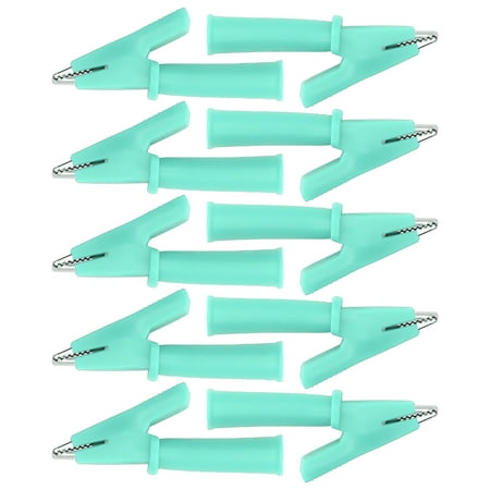 Insulated Multimeter Clip Clip 10Pcs Test Clip Brass PVC Insulated ...