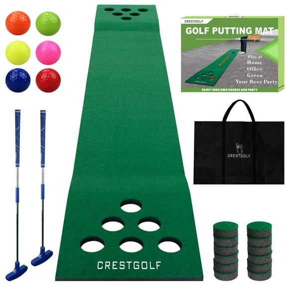 PutterBall Golf Pong Game Set The Original - Includes 2 Putters, 2 Golf ...