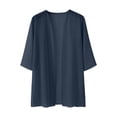 Brnmxoke Slim Fit Short Sleeve Cardigan Women Dressy Casual Summer ...