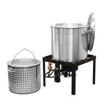 Fryin' Saucer Outdoor Portable Propane Deep Fryer, Gas Outside Cooker ...