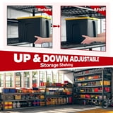 REIBII 84" H Garage Shelving Heavy Duty Storage Shelves 3500LBS ...