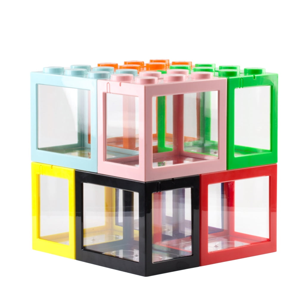 Buy Small Betta Fish for Tank Plastic Fish Bowls Single Fish Aquariums ...