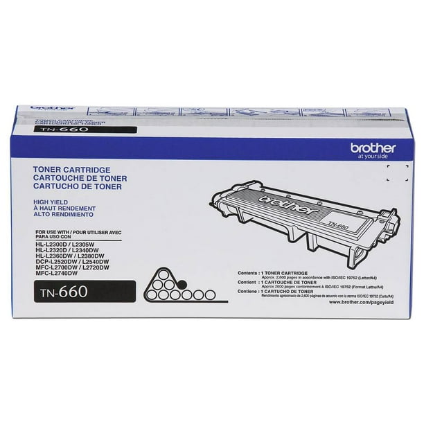 Cartucho de Tóner Brother, Color Negro, Alto Rendimiento, Modelo ...