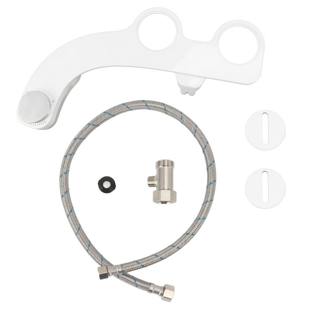 Bidet Attachment with Dual Nozzles Non Electric 7/8 Copper Tee Self ...