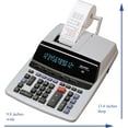 Sharp Commercial 12-Digit Heavy-Duty Electronic Printing Calculator, VX ...
