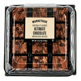 Marketside Bite Sized Ultimate Chocolate Brownies, 13.3 oz, 12 Count ...
