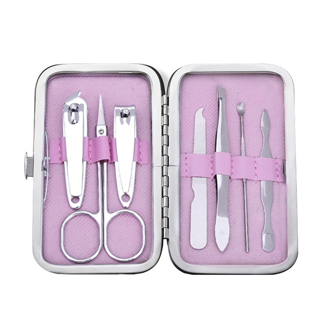 TONKBEEY Travel Mini Manicure set Nail Clipper set Pedicure Care ...