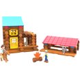 Lincoln Logs Country Campfire Ranch Construction Set, 124 Wooden Pieces ...