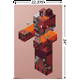 Minecraft - Pigman Nether Wall Poster with Push Pins, 22.375" x 34 ...