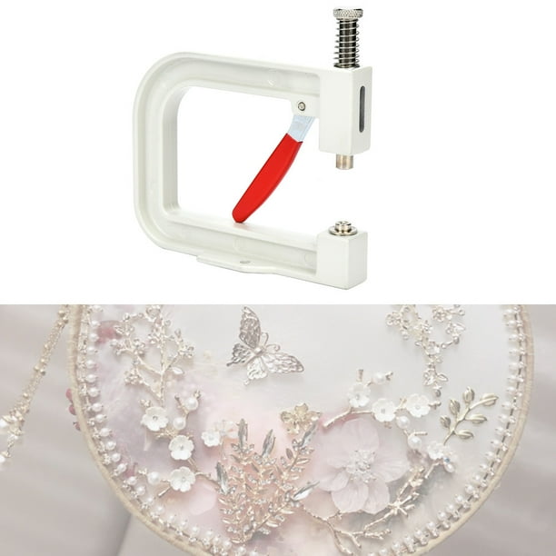 LAFGUR Pearl Bead Machine, DIY Nailed Bead Machine, Labor-saving Beaded ...