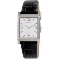 Bulova Dress Black Dial Two-tone Men's Watch 98A117 - Walmart.com