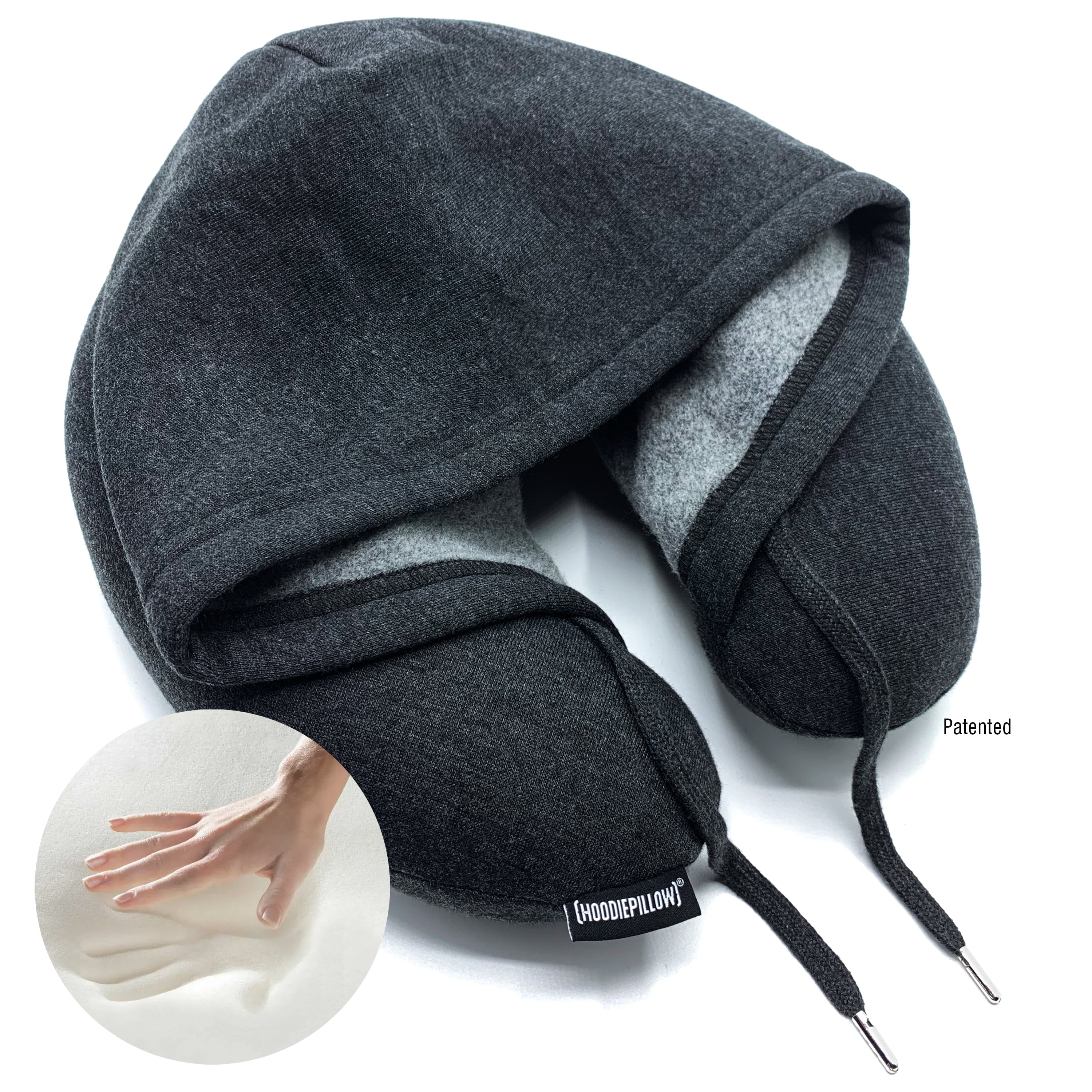 Memory Foam Travel HoodiePillow® - Walmart.com