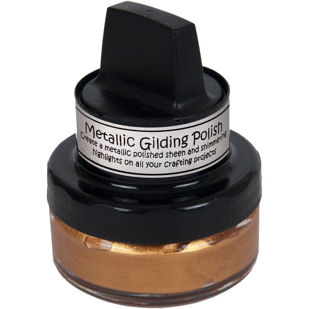 Cosmic Shimmer Metallic Gilding Polish-Gold Treasure - Walmart.com