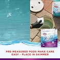HTH Stabilizer Pre-measured Water Soluble Pods for Pools, 4 lb, 8 ct ...