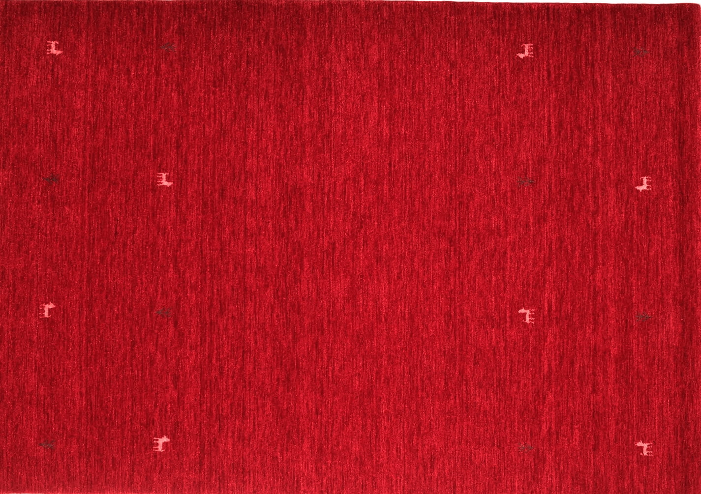 Ahgly Company Indoor Rectangle Abstract Red Contemporary Area Rugs, 2 ...