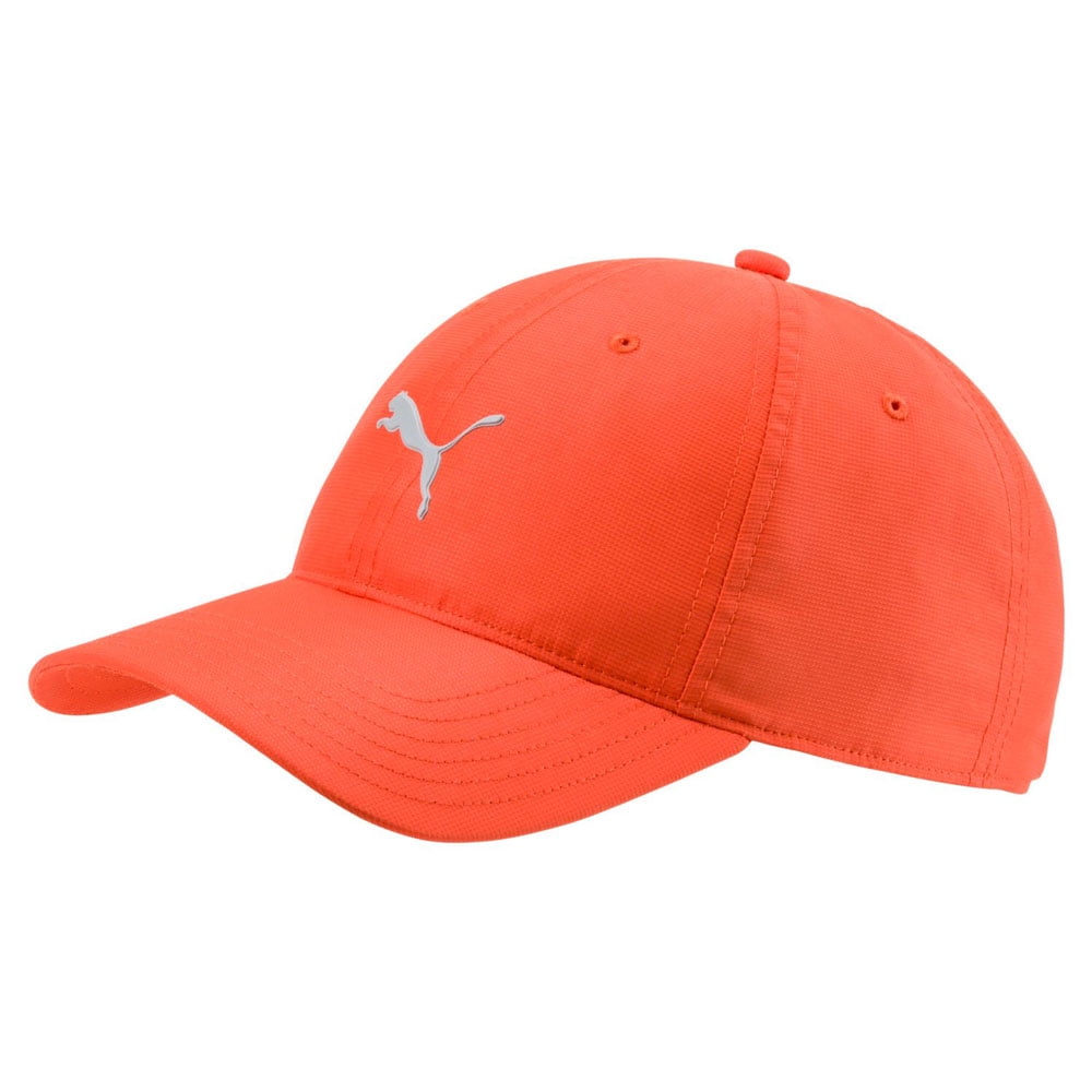 NEW Puma Performance Pounce Vibrant Orange Adjustable Golf Hat/Cap ...
